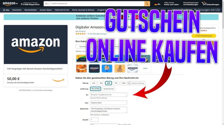 🥇 Amazon Gutscheine zum Ausdrucken: 7 tolle Angebote für 2025